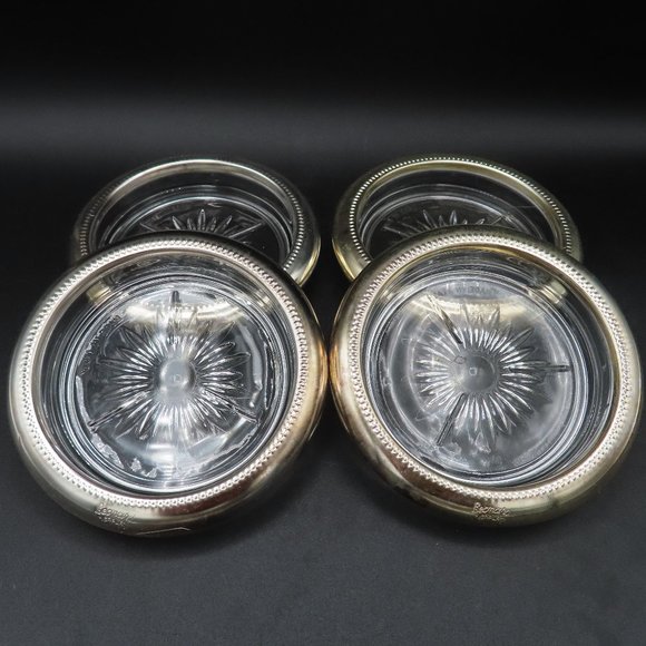 Leonardo Silver MFG | Dining | Set Of 4 Vintage Mid Century Leonard ...